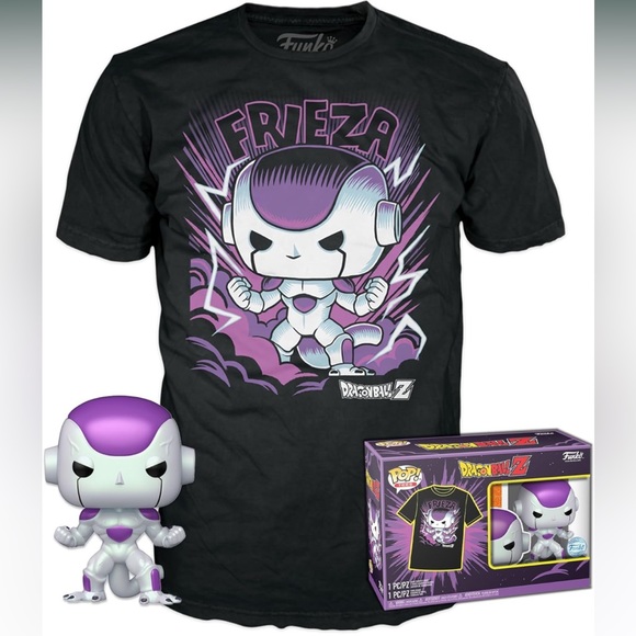 Funko | Shirts | Nwt Funko Pop Tees Black Frieza Dragonballz Shirt Size ...